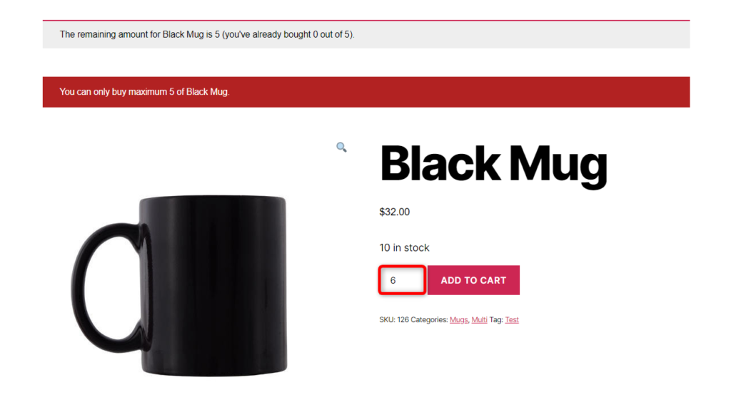 How To Limit Minmax Quantity Per Customer In Woocommerce Wpfactory Plugins