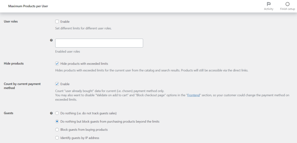 How To Limit Minmax Quantity Per Customer In Woocommerce Wpfactory Plugins