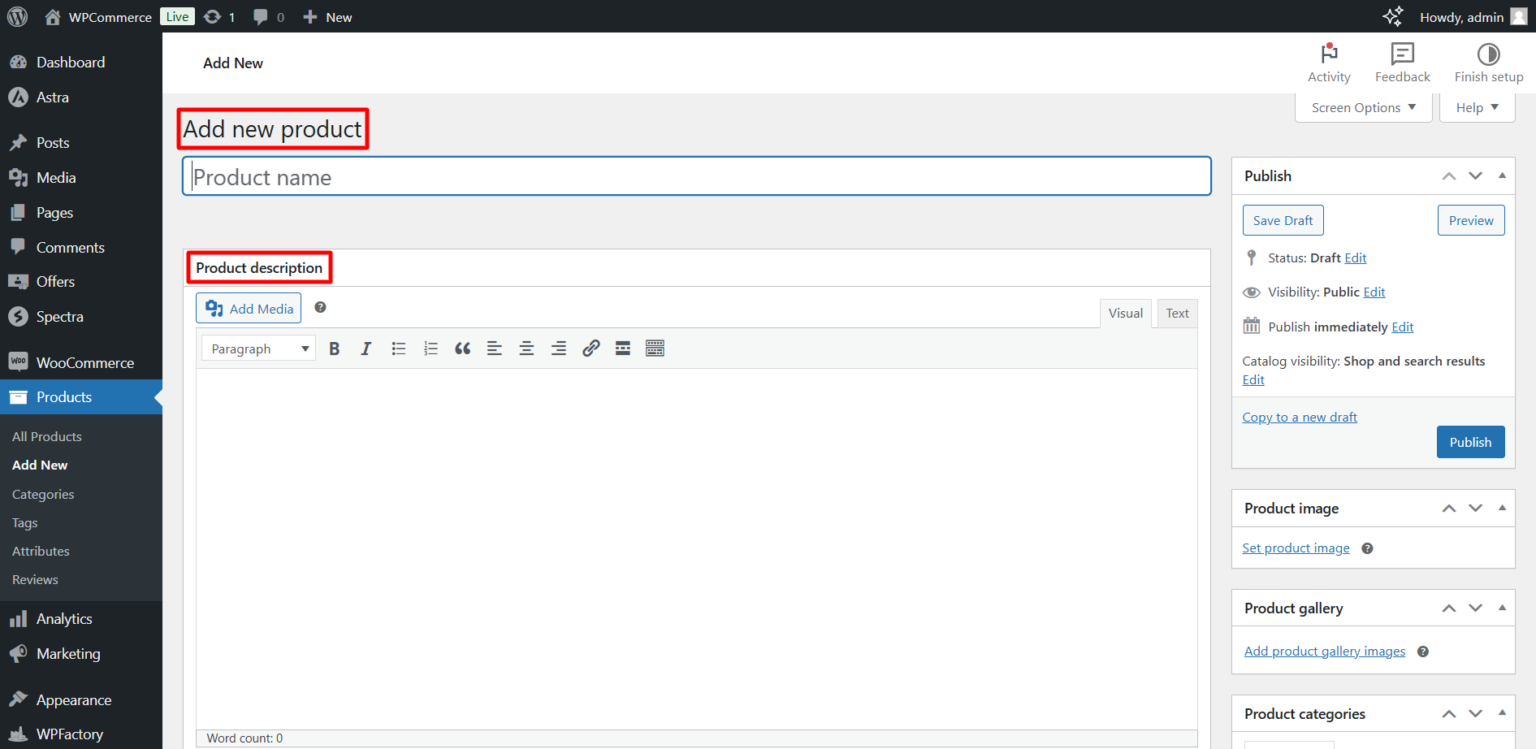How To Add Woocommerce Product Step By Step Guide Wpfactory Plugins 7336