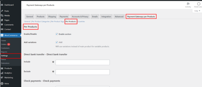 How Do I Disable Payment Method For A Specific Product In Woocommerce Wpfactory Plugins