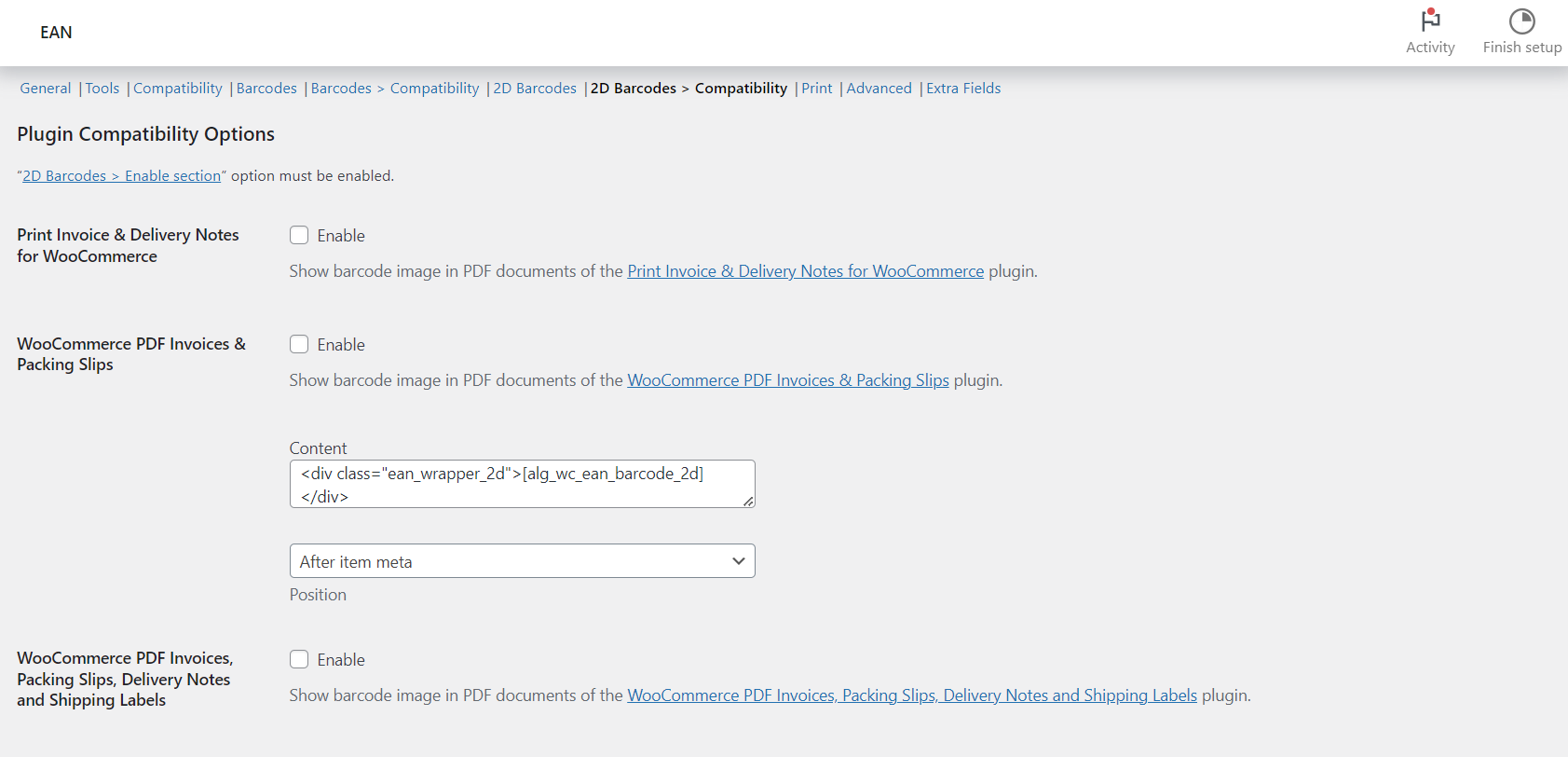 WooCommerce EAN Barcode Generator: UPC, ISBN & GTIN Inventory Plugin - WPFactory Plugins
