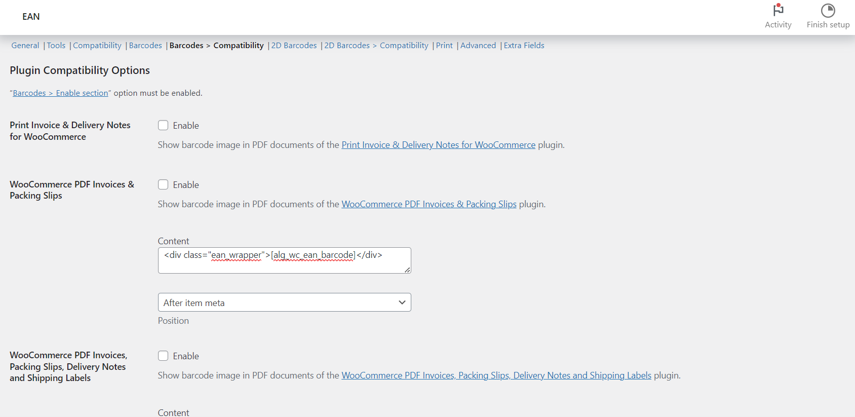 WooCommerce EAN Barcode Generator: UPC, ISBN & GTIN Inventory Plugin - WPFactory Plugins