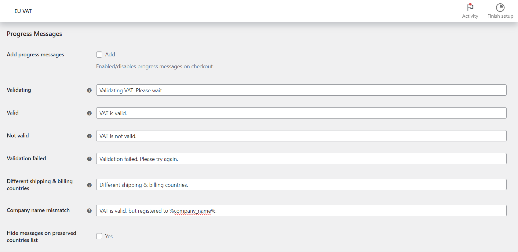 WooCommerce EU & UK VAT Numbers Validation Plugin - WPFactory Plugins