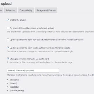 Rename Media Files on Upload: WordPress Image SEO Plugin - WPFactory ...