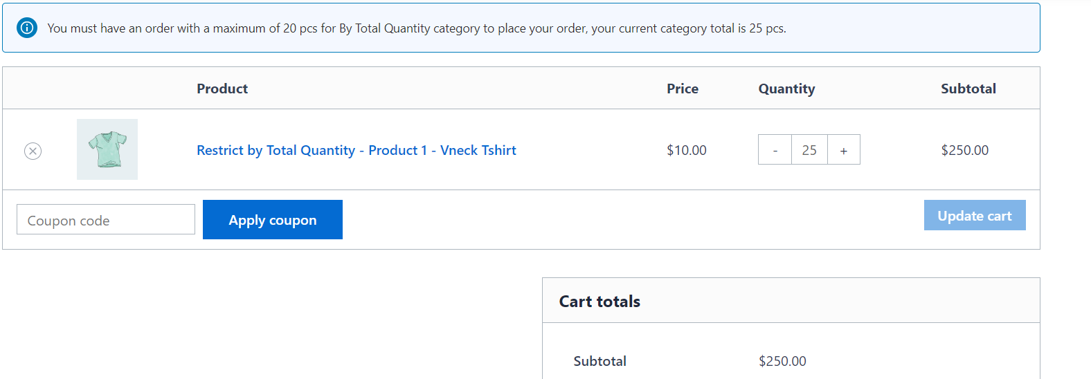 Order Minimummaximum Amount Limits For Woocommerce Plugin Wpfactory