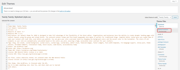 How To Add Custom Php Code In Wordpress Wpfactory Plugins
