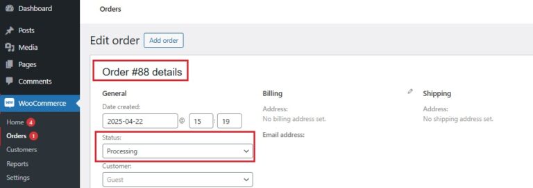 How to Change Order Status in WooCommerce Easily?