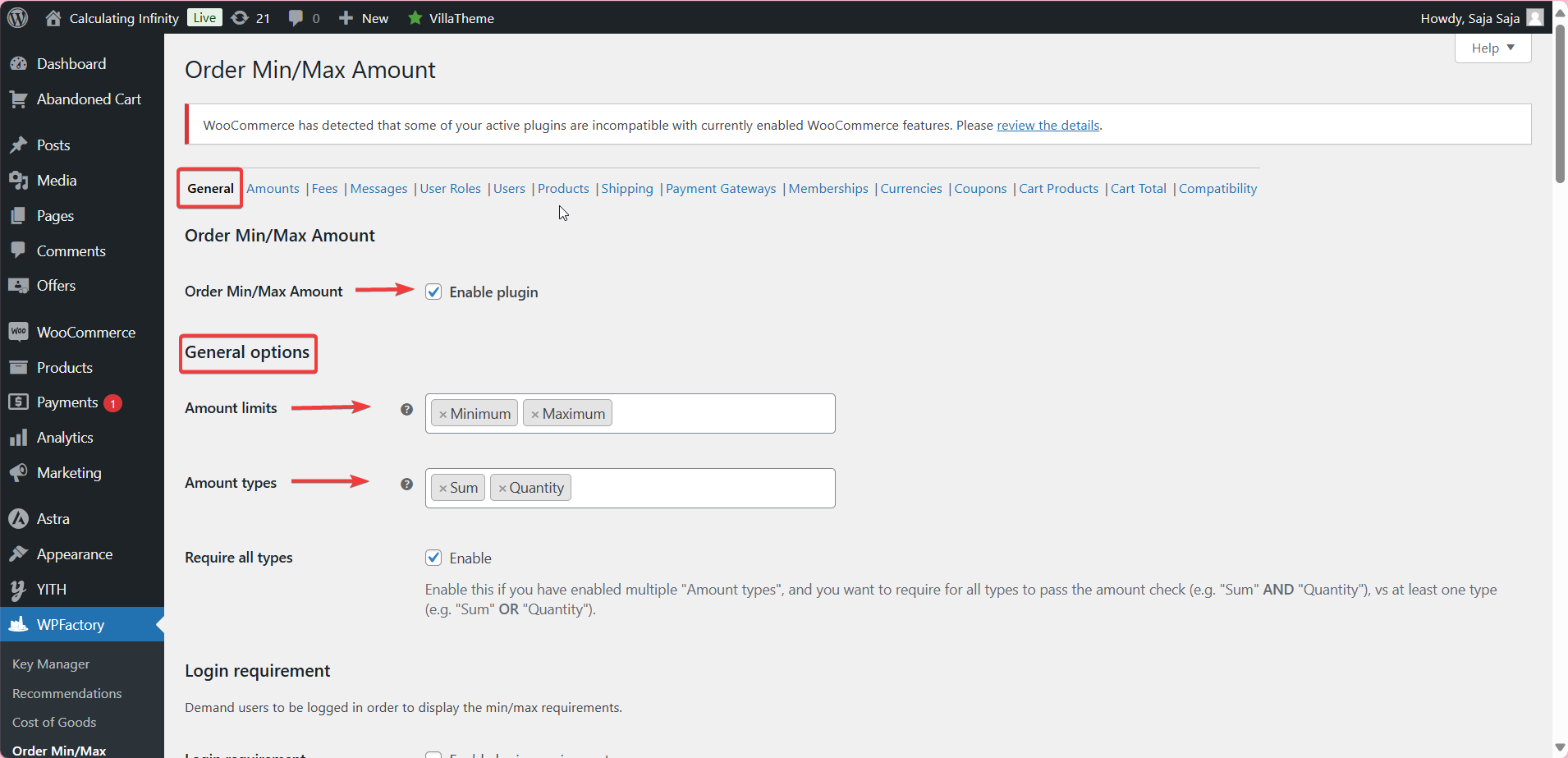 How To Limit Order Minimum And Maximum Amounts In Woocommerce Wpfactory Plugins
