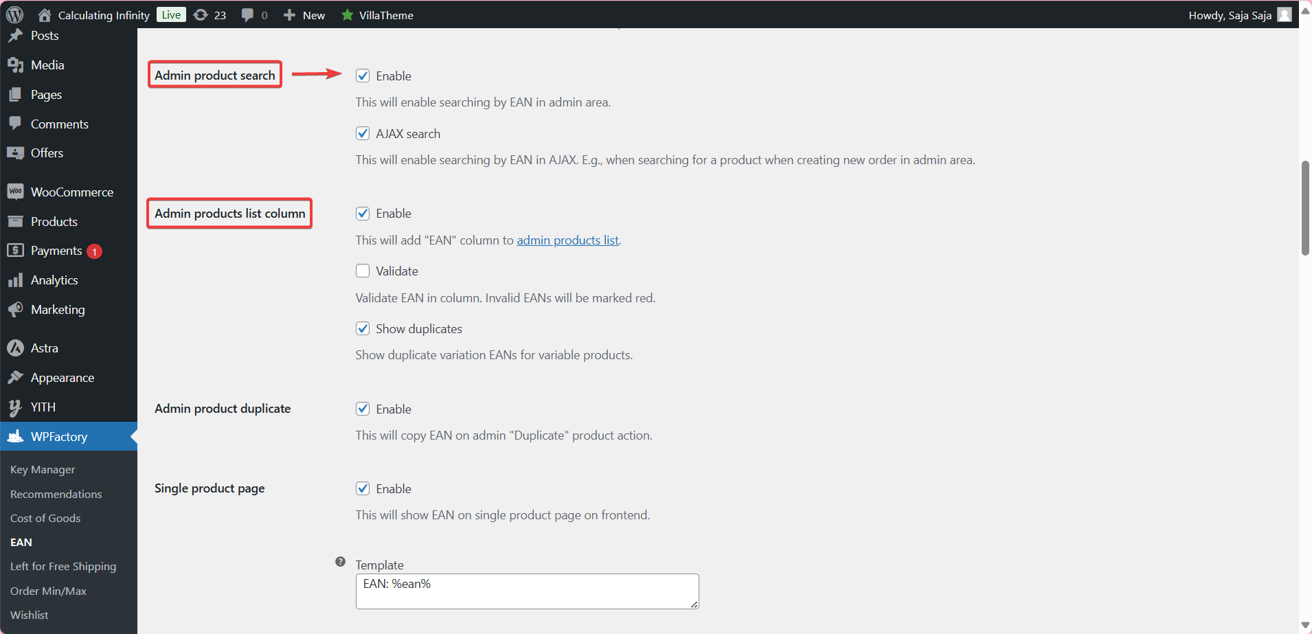 How to Set Up EAN Barcode Generator: UPC, ISBN & GTIN Inventory Plugin in WooCommerce ...