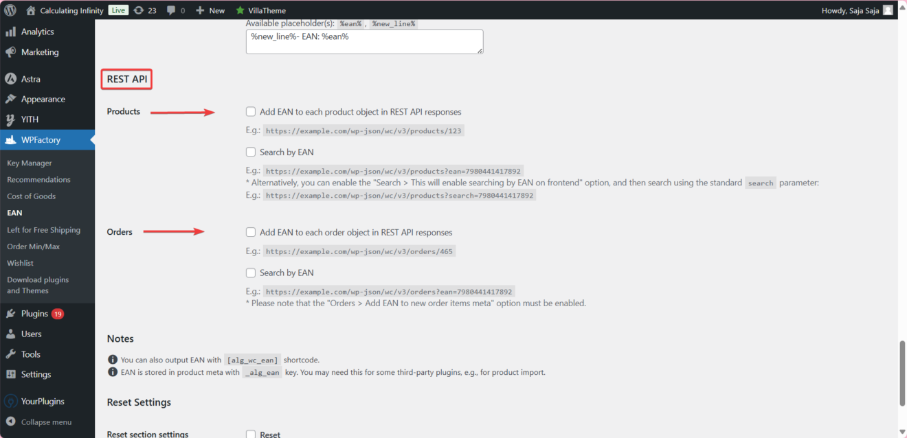 How to Set Up EAN Barcode Generator: UPC, ISBN & GTIN Inventory Plugin in WooCommerce ...