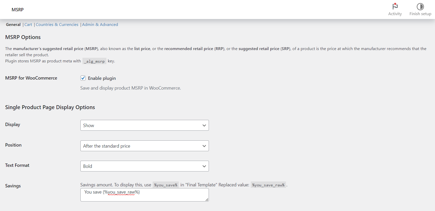 Msrp Rrp Pricing For Woocommerce Plugin Wpfactory Plugins