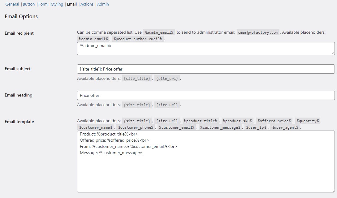 Name Your Price: Make Your Own Offer for WooCommerce Plugin - WPFactory Plugins