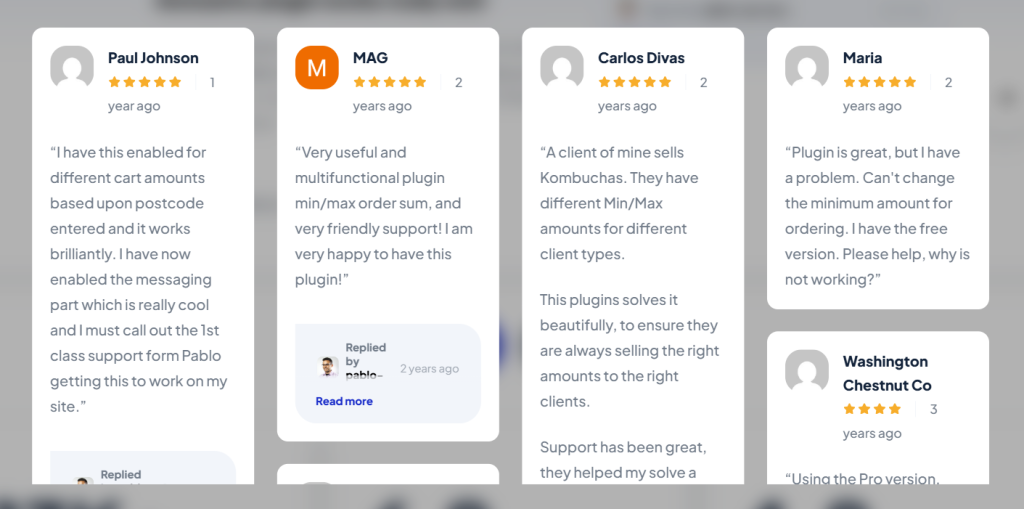 WPFactory Reviews: What Real Users Say About Our WooCommerce Plugins - WPFactory Plugins
