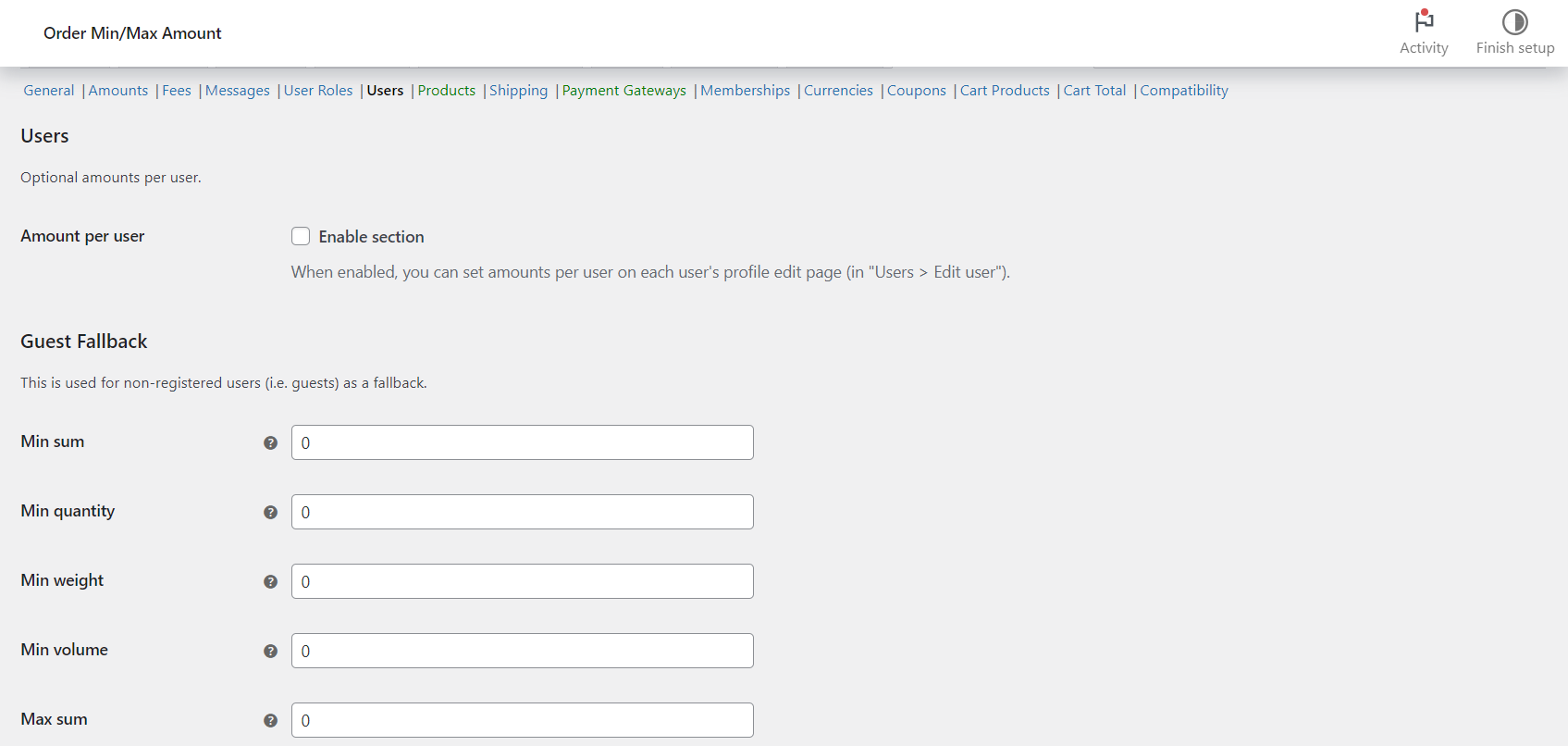 Order Minimummaximum Amount Limits For Woocommerce Plugin Wpfactory Plugins