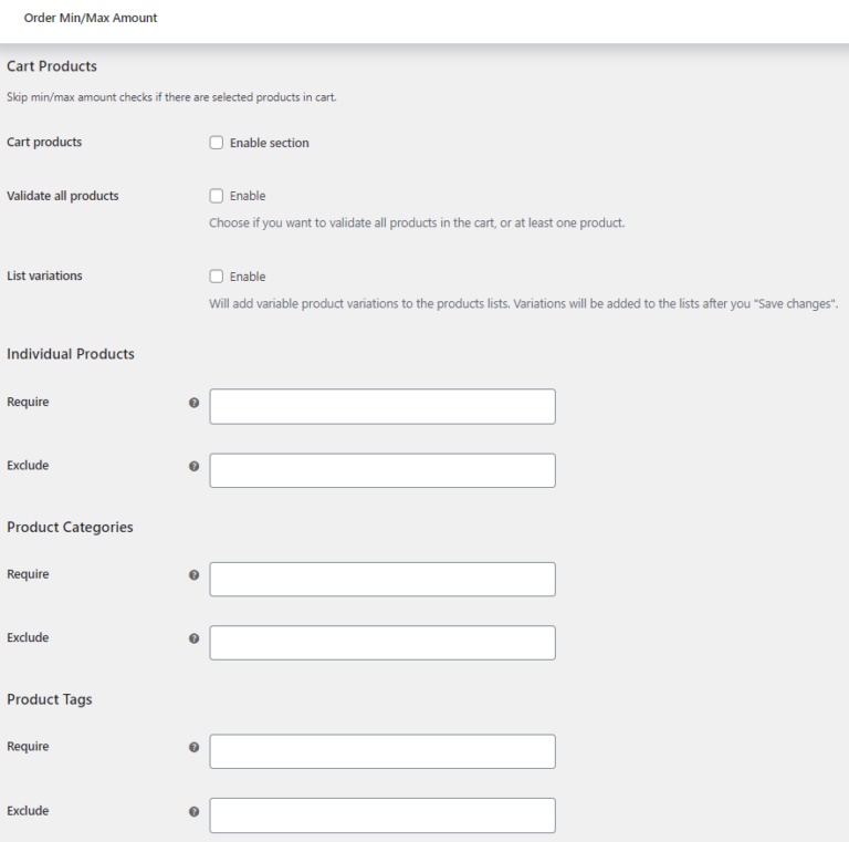 Limit Order Minimum And Maximum Amounts In Woocommerce Wpfactory Plugins