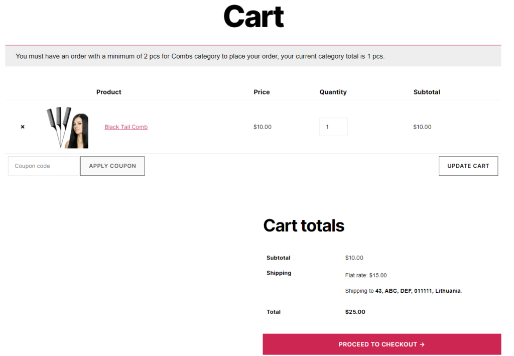 How To Limit Order Minimum And Maximum Amounts In Woocommerce Wpfactory Plugins