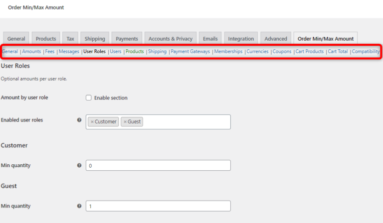 How To Limit Order Minimum And Maximum Amounts In Woocommerce Wpfactory Plugins