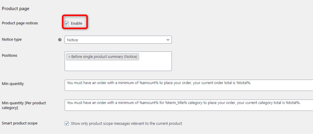 How To Limit Order Minimum And Maximum Amounts In Woocommerce Wpfactory Plugins 