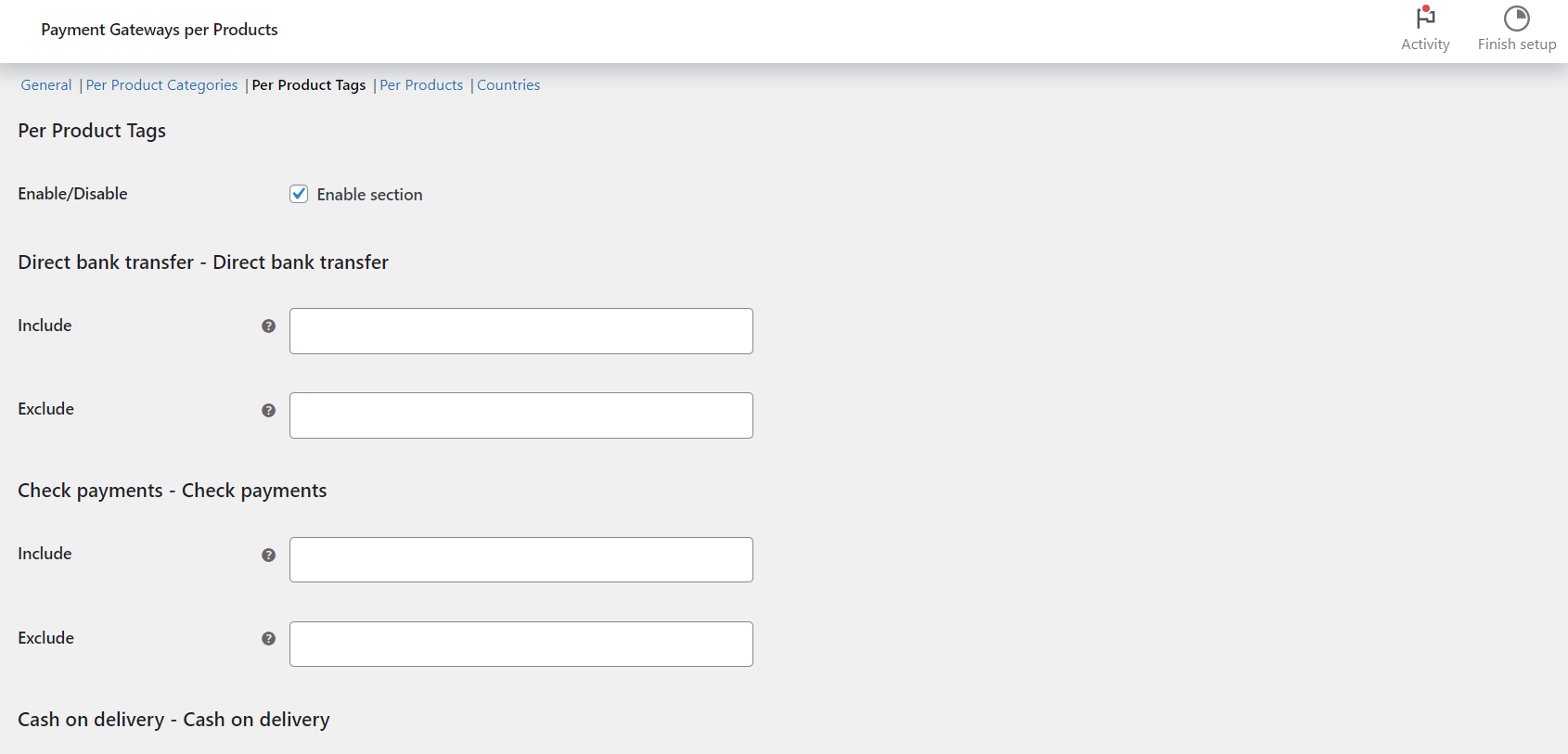 WooCommerce Payment Methods by Product & Country Plugin - WPFactory Plugins