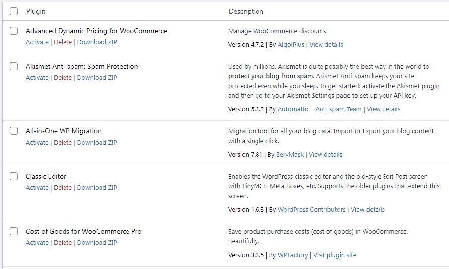 Download Plugins And Themes In Zip From Wp Dashboard Plugin Wpfactory