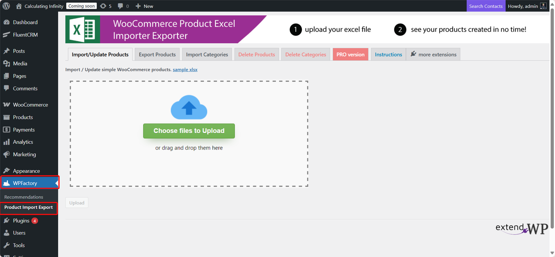 How to Import Export WooCommerce Products with Excel (Step-by-Step Guide) - WPFactory Plugins