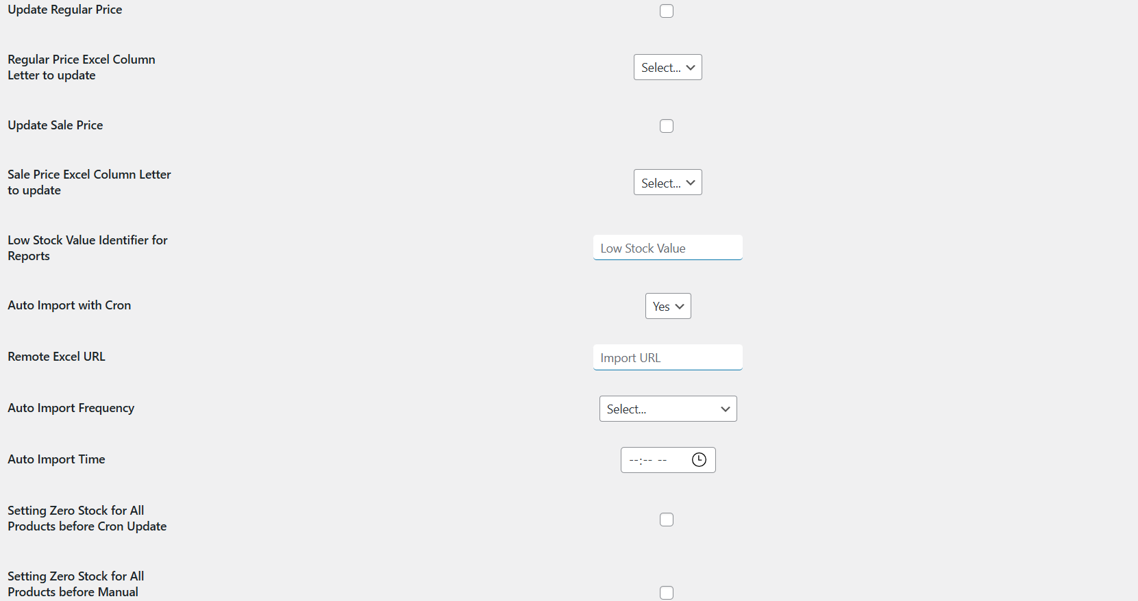 Products Stock Manager with Excel for WooCommerce Plugin - WPFactory Plugins