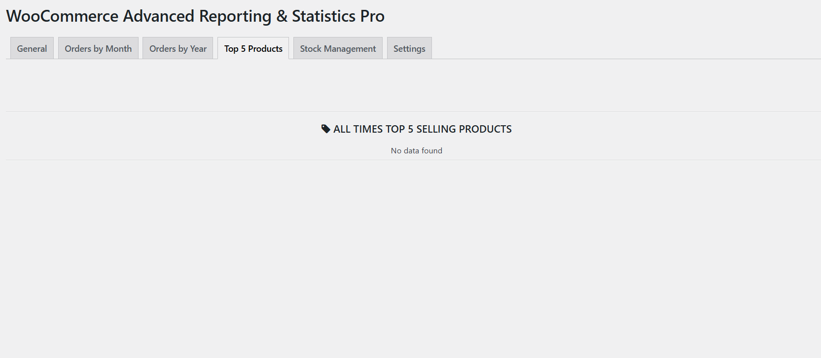 WooCommerce Advanced Reporting and Statistics Plugin - WPFactory Plugins