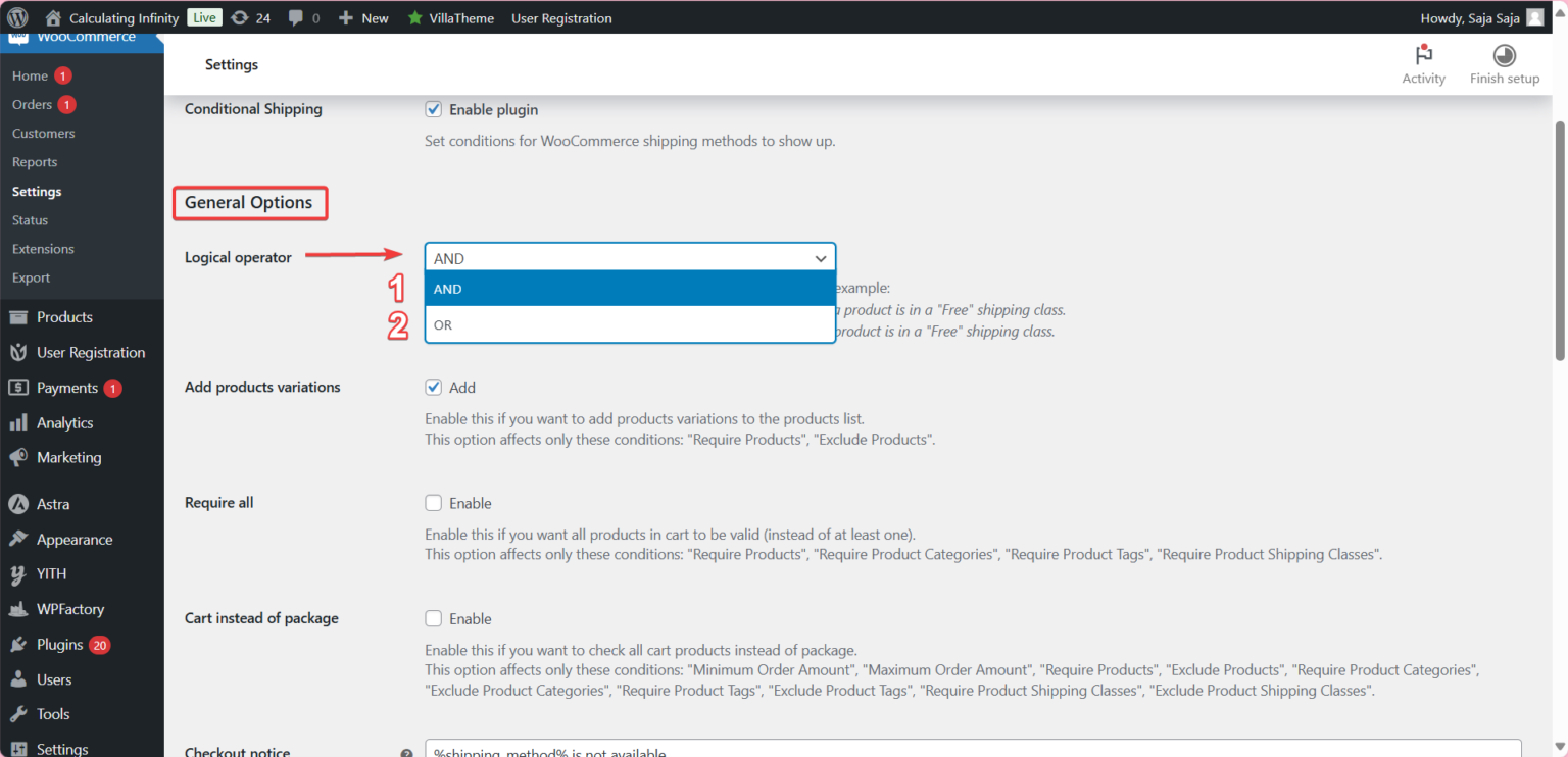 How To Use Conditional Rules To Restrict Woocommerce Shipping