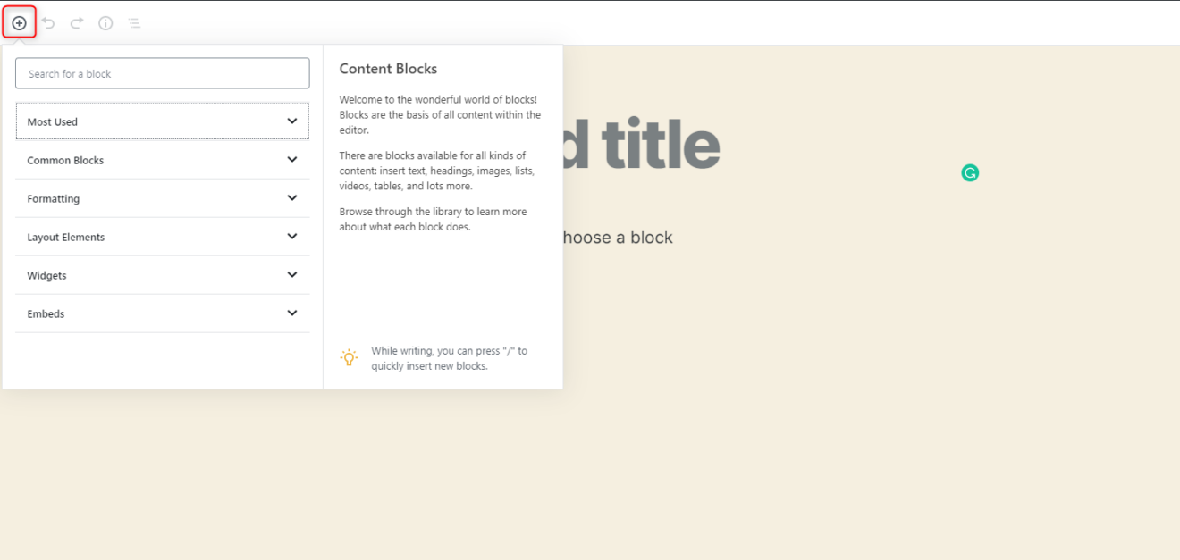 Comprehensive Guide To The New Wordpress Gutenberg Editor Wpfactory Plugins