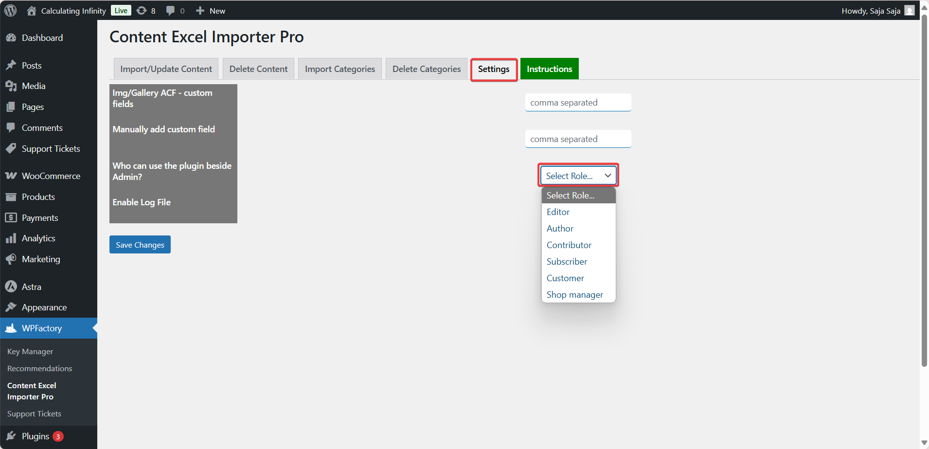 How to Use Content Importer for WordPress & WooCommerce with Excel ...