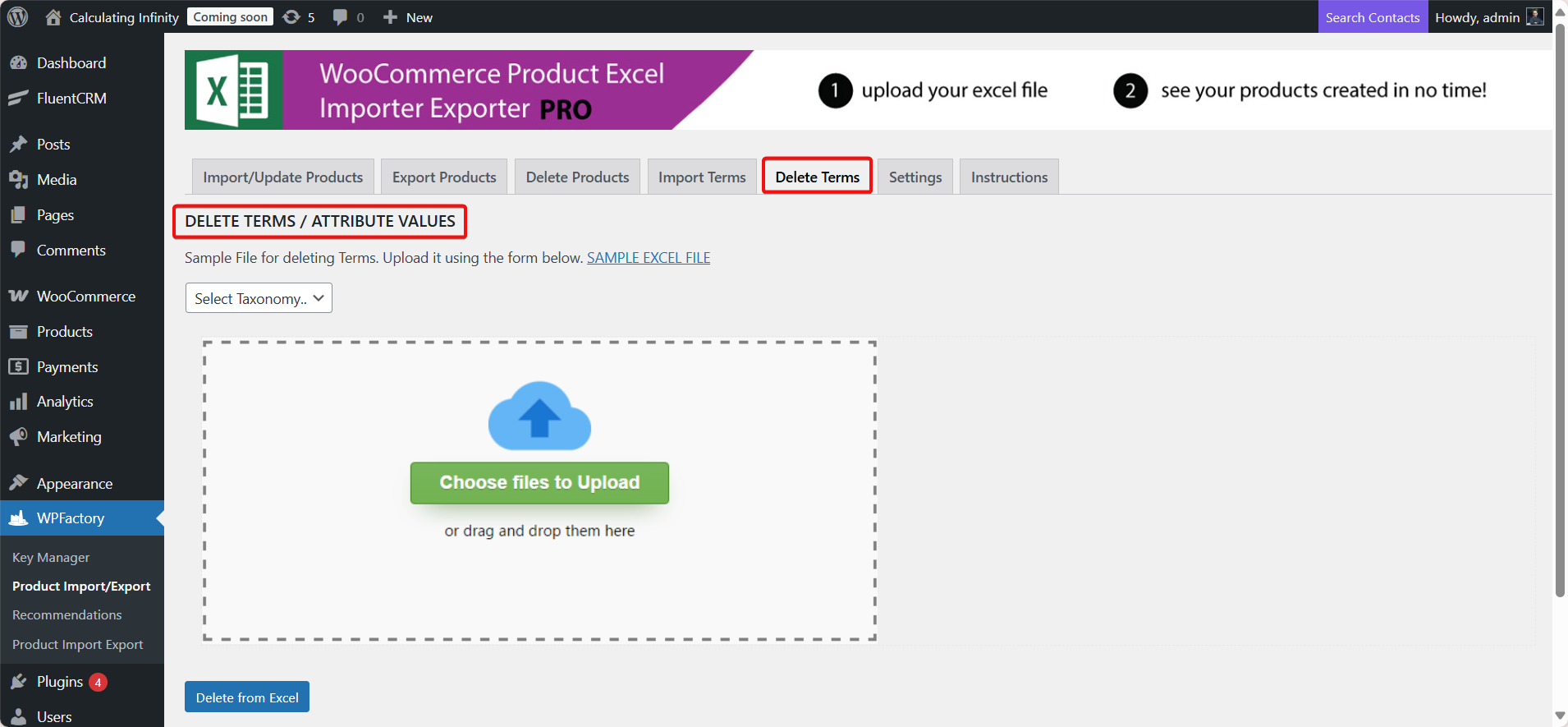 How to Import Export WooCommerce Products with Excel (Step-by-Step Guide) - WPFactory Plugins