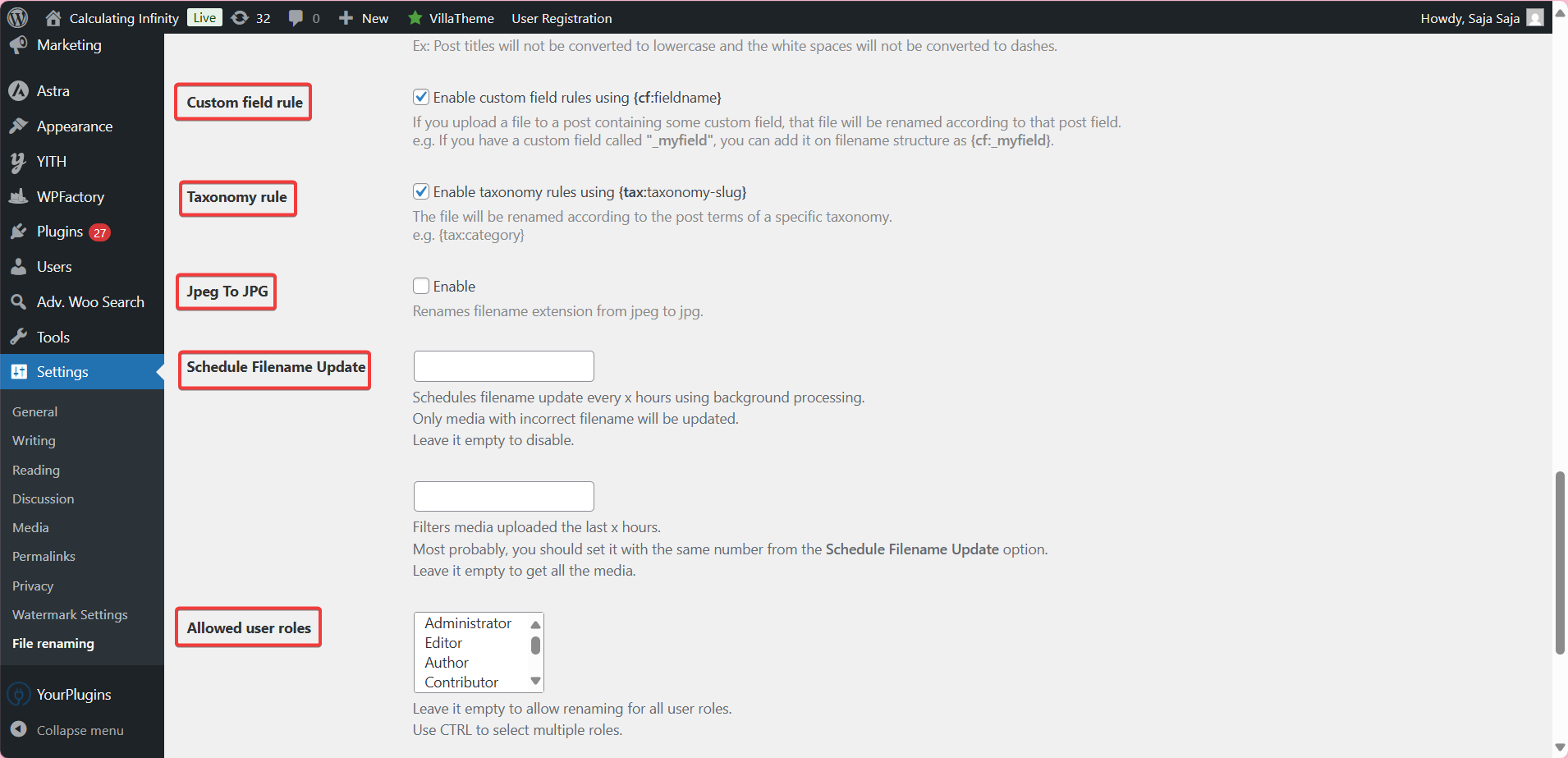 How To Automatically Rename Files On Upload In Wordpress Wpfactory